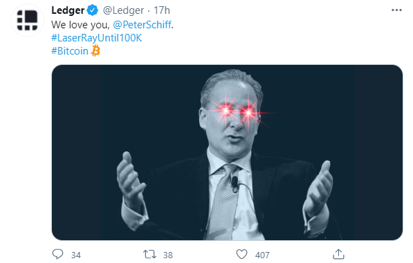 Bitcoin (BTC) $100,000 "Laser Eyes" Flashmob Supported by Elon Musk ...