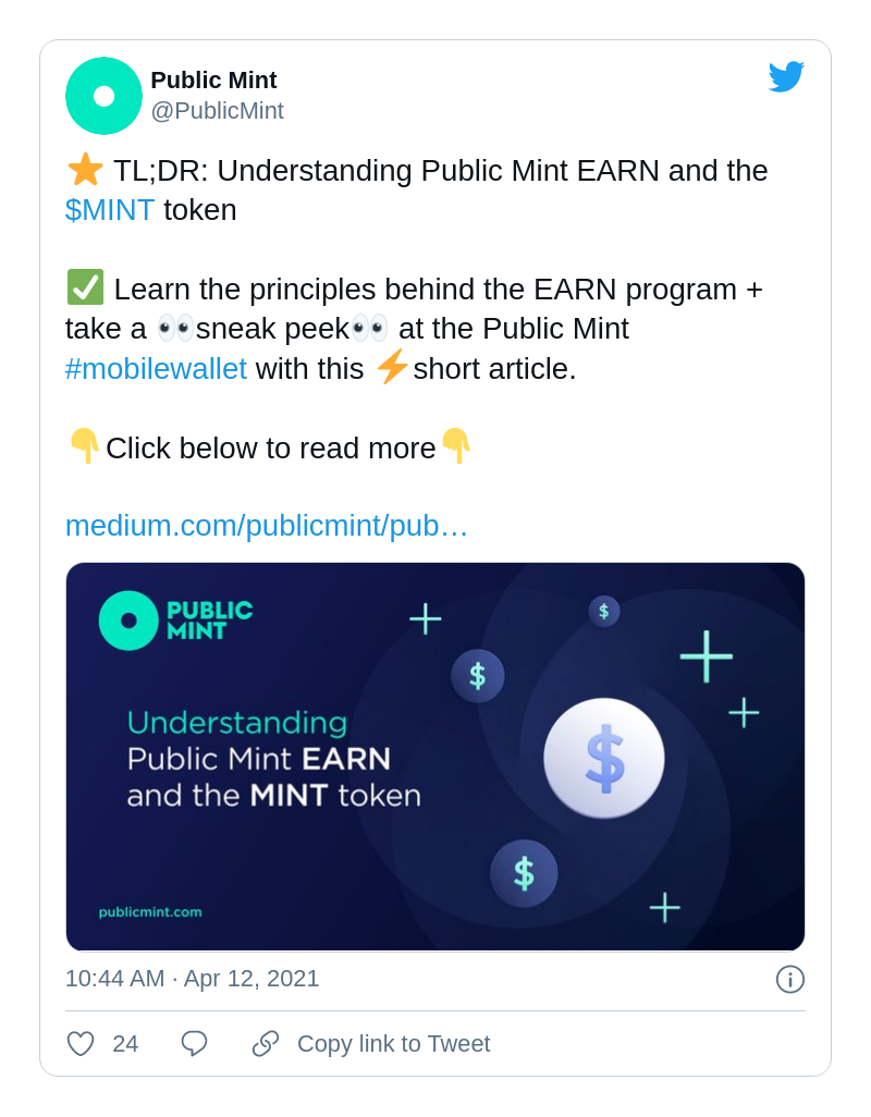 Public Mint Network (MINT) to Launch Easy-to-Use "Yield Farming ...