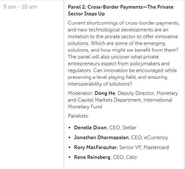 Stellar CEO to Take Part in Conference Hosted by IMF to Discuss Future ...