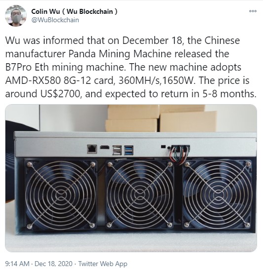 Miners Grab New ETH Mining Rig Despite High Risk Due to Ongoing PoS ...