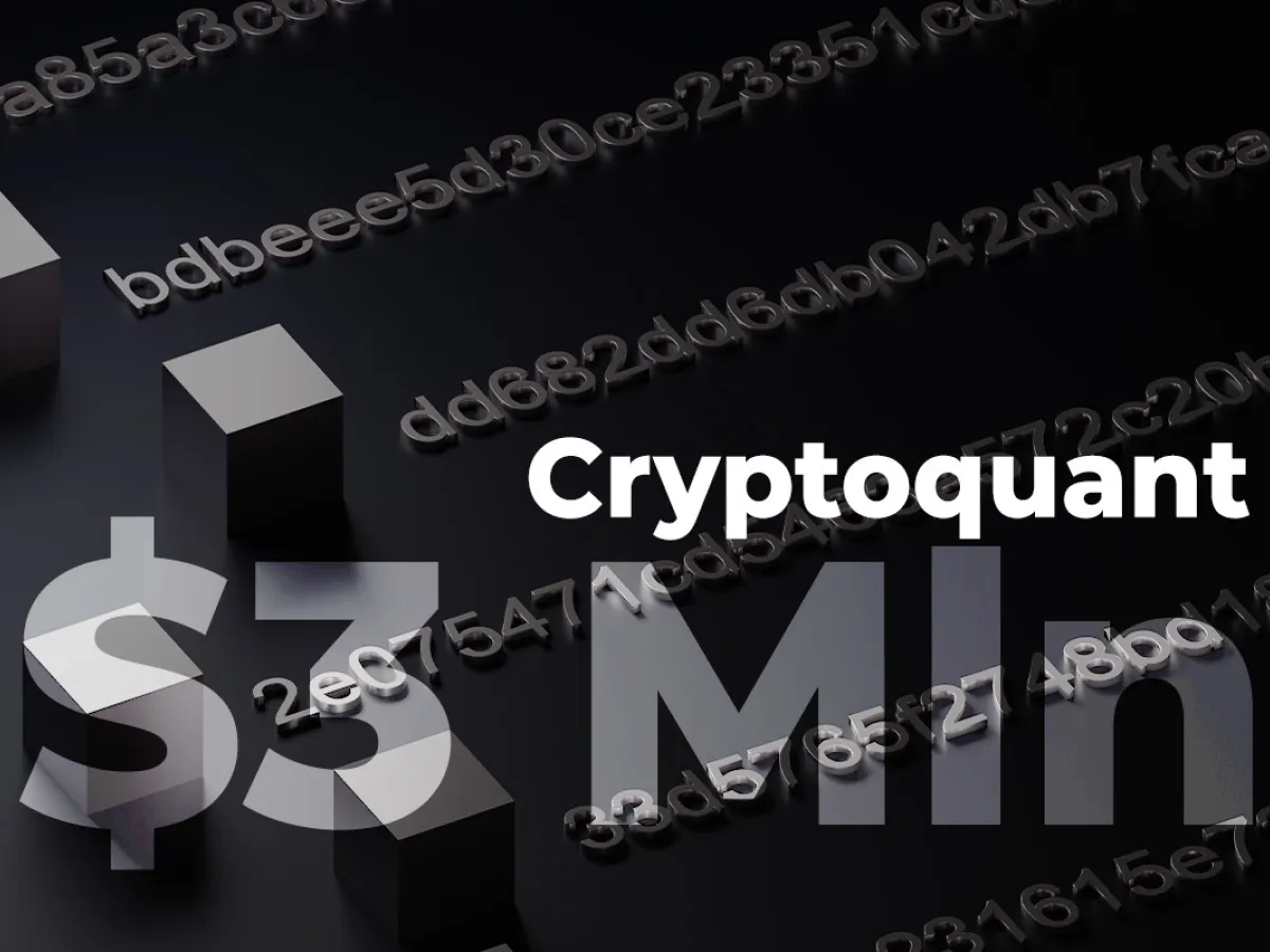 Leading On-Chain Analytics Vendor CryptoQuant Raises $3 Million, Hashed Led Round