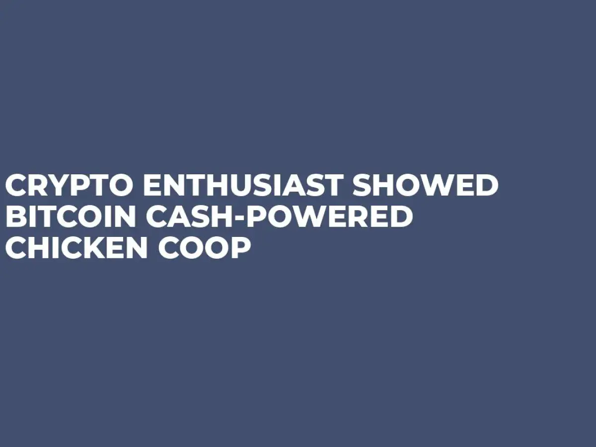 Crypto Enthusiast Showed Bitcoin Cash-Powered Chicken Coop