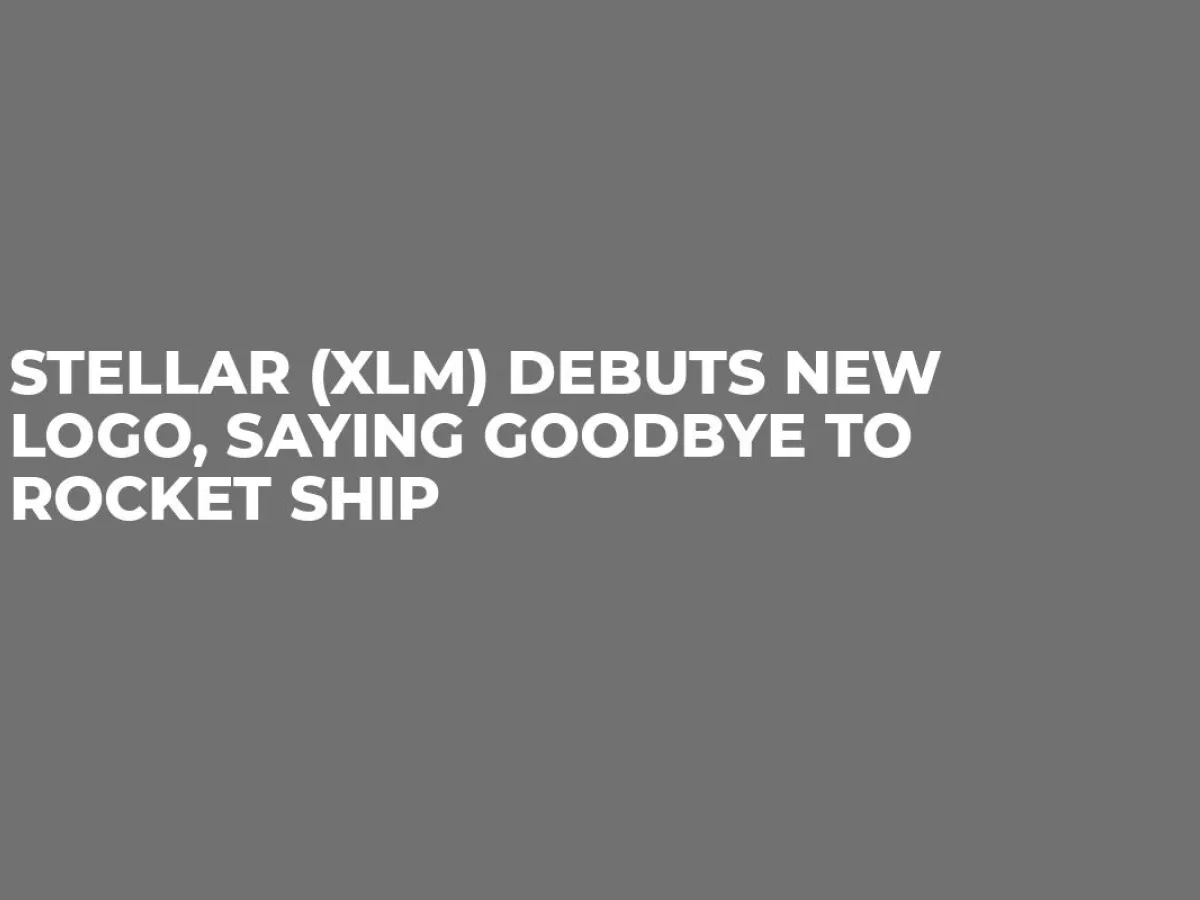 Stellar (XLM) Debuts New Logo, Saying Goodbye to Rocket Ship