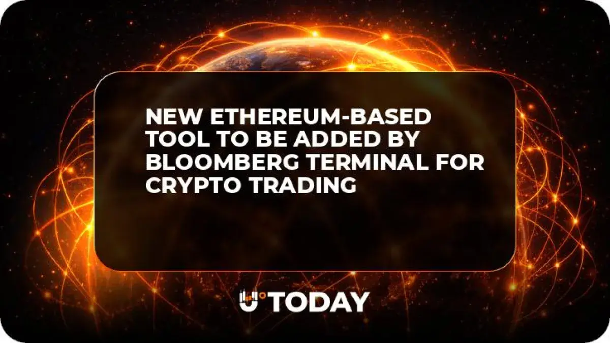New Ethereum-Based Tool to Be Added by Bloomberg Terminal for Crypto ...