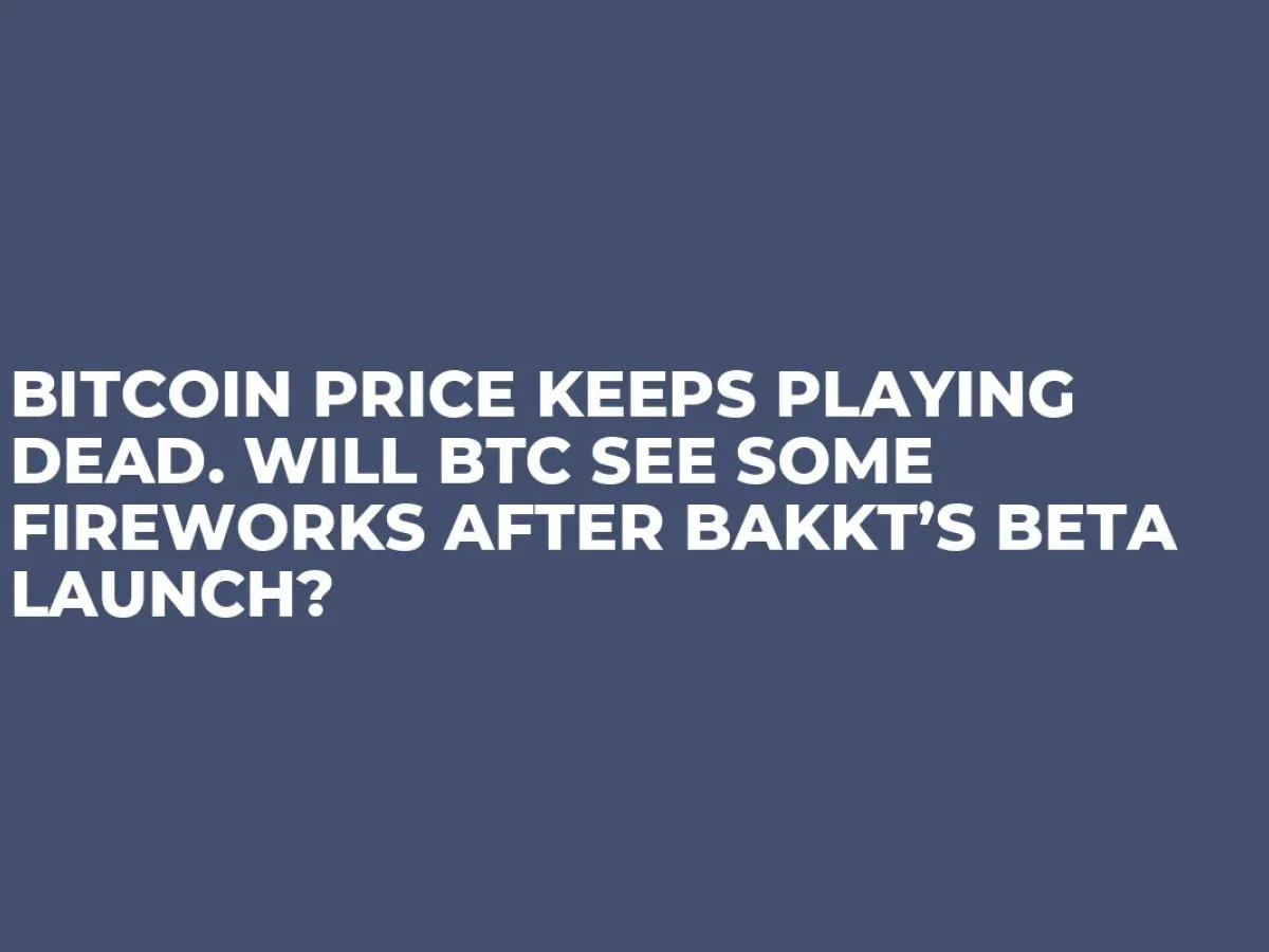 Bitcoin Price Keeps Playing Dead. Will BTC See Some Fireworks After ...