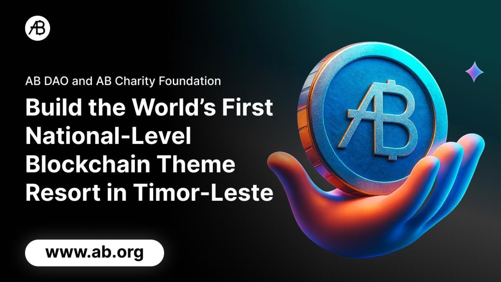 AB DAO and AB Charity Foundation to Develop World’s First National-Level Blockchain Theme Resort