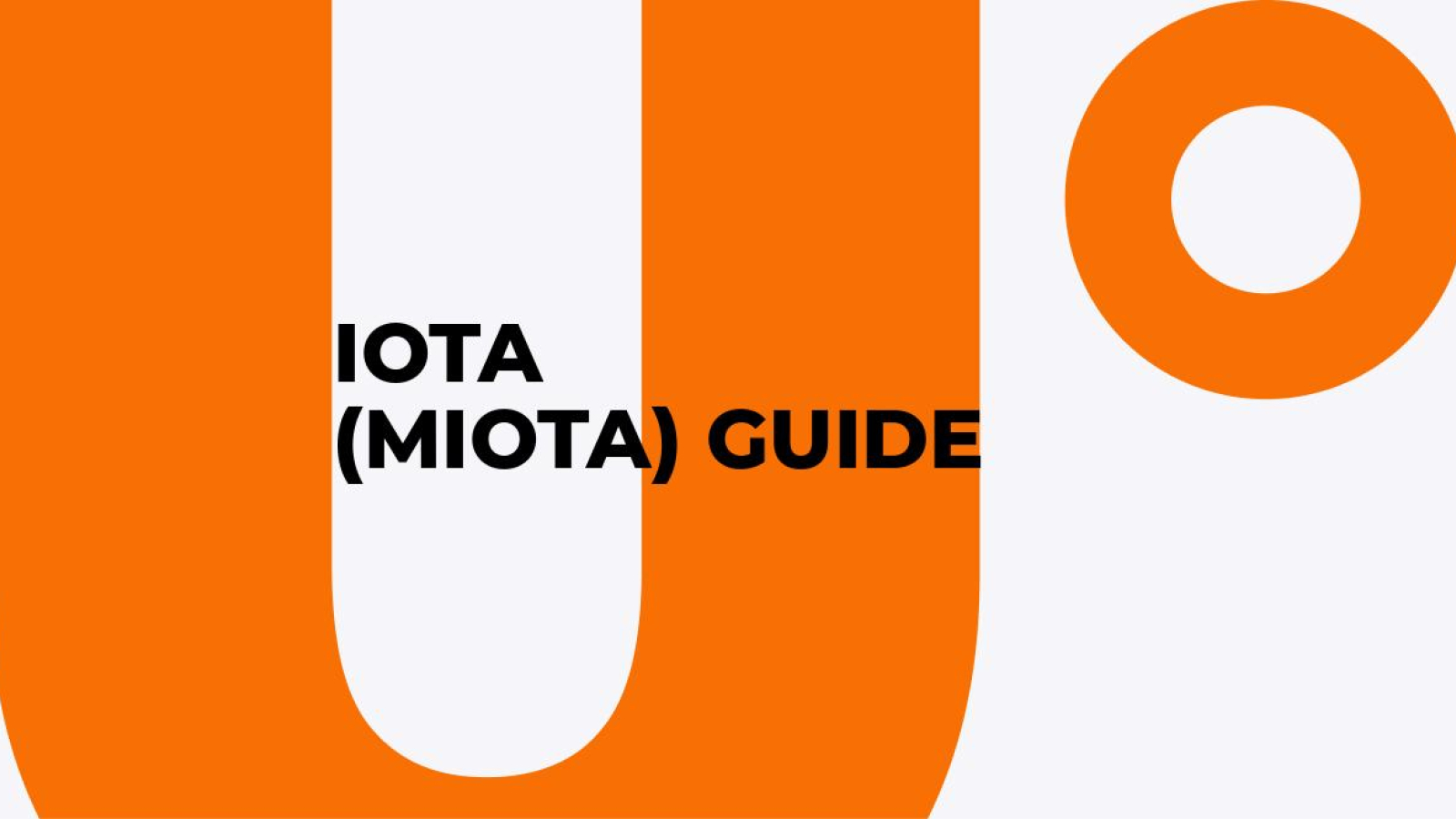 IOTA (MIOTA) guide