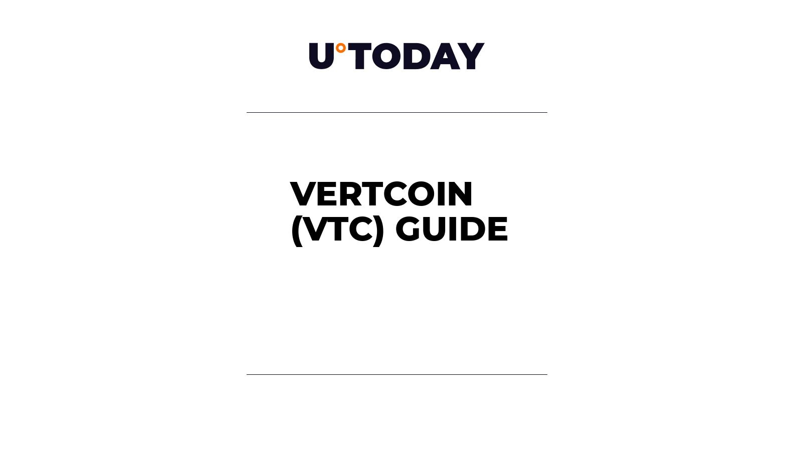 Vertcoin (VTC) guide