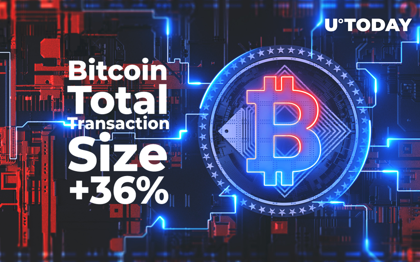 BTC Total Transaction Size Spikes 36% in Past 24 Hours While BTC Enters ...