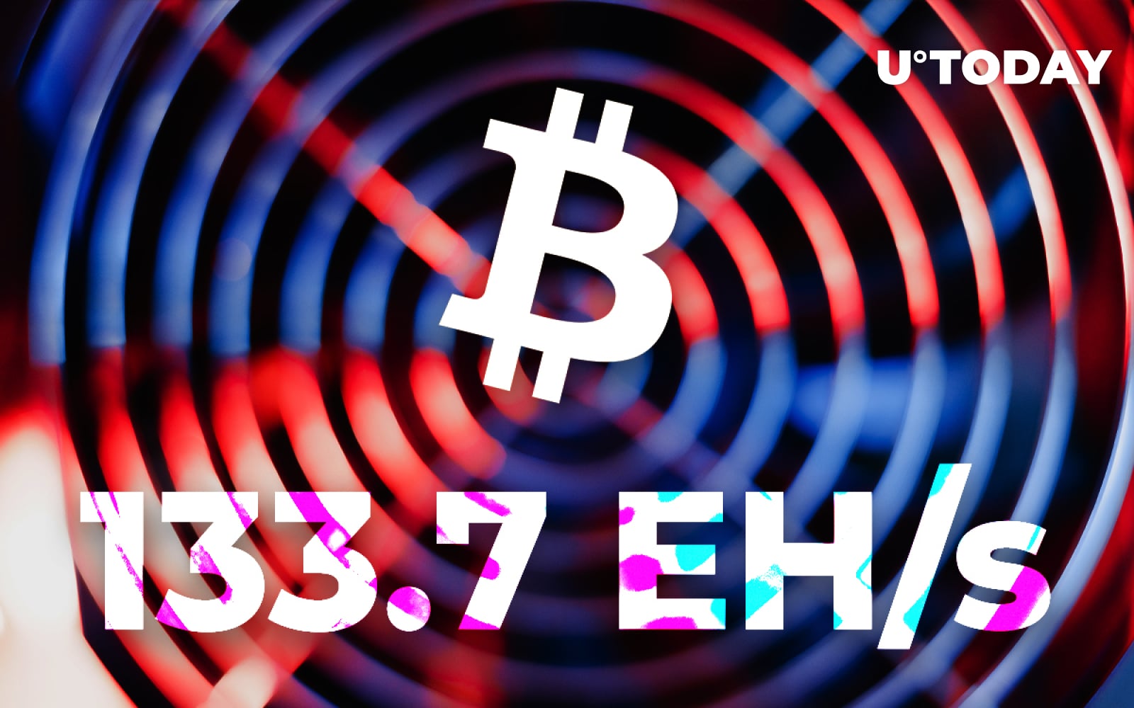 Bitcoin (BTC) Hash Rate Spikes to New All-Time High of 133.7 EH/s - U.Today