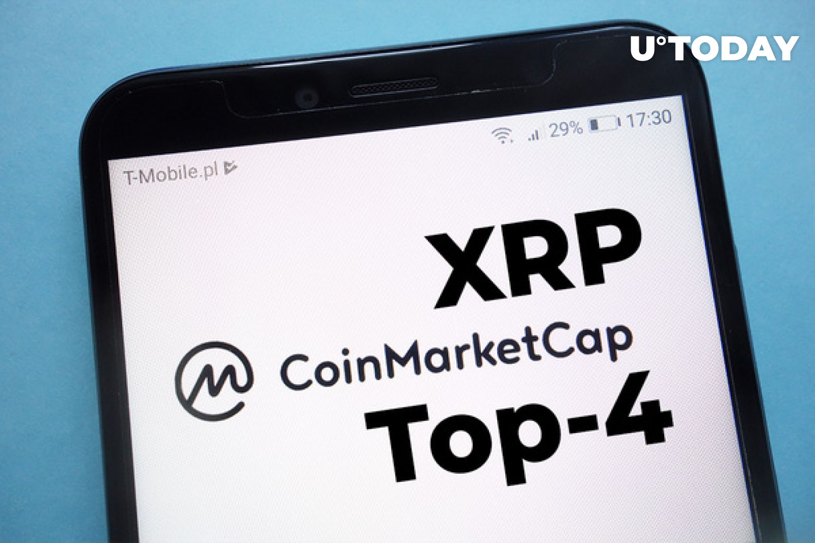 XRP Recaptures Top-4 Spot on CoinMarketCap, Inching Real Close to $1