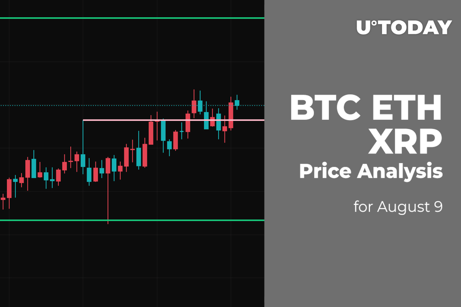 BTC, ETH, and XRP Price Analysis for August 9 - U.Today