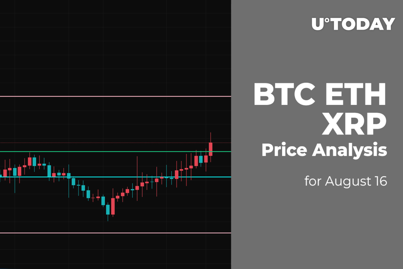 BTC, ETH and XRP Price Analysis for August 16 - U.Today
