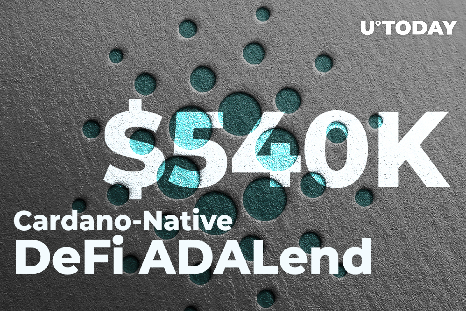 Cardano-Native DeFi ADALend Raises $540K in Seed Funding - U.Today