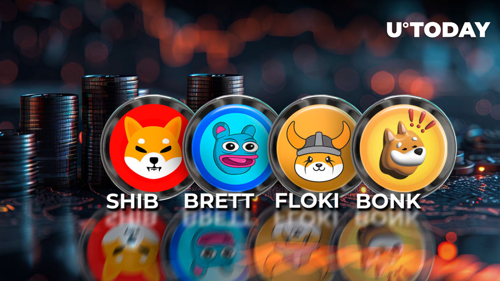 SHIB Rivals BRETT, FLOKI, BONK in Red as Meme Coin Segment Plunges - U.Today