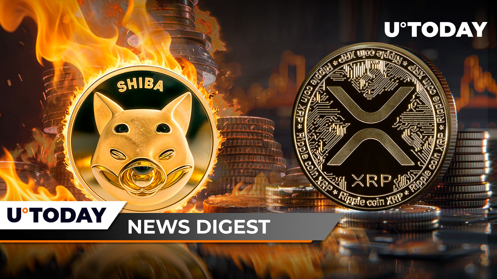 Shiba Inu Burn Rate Skyrockets 545%, 52 Million XRP Shifted in 13 Hours, Toncoin Surges 170% in ...