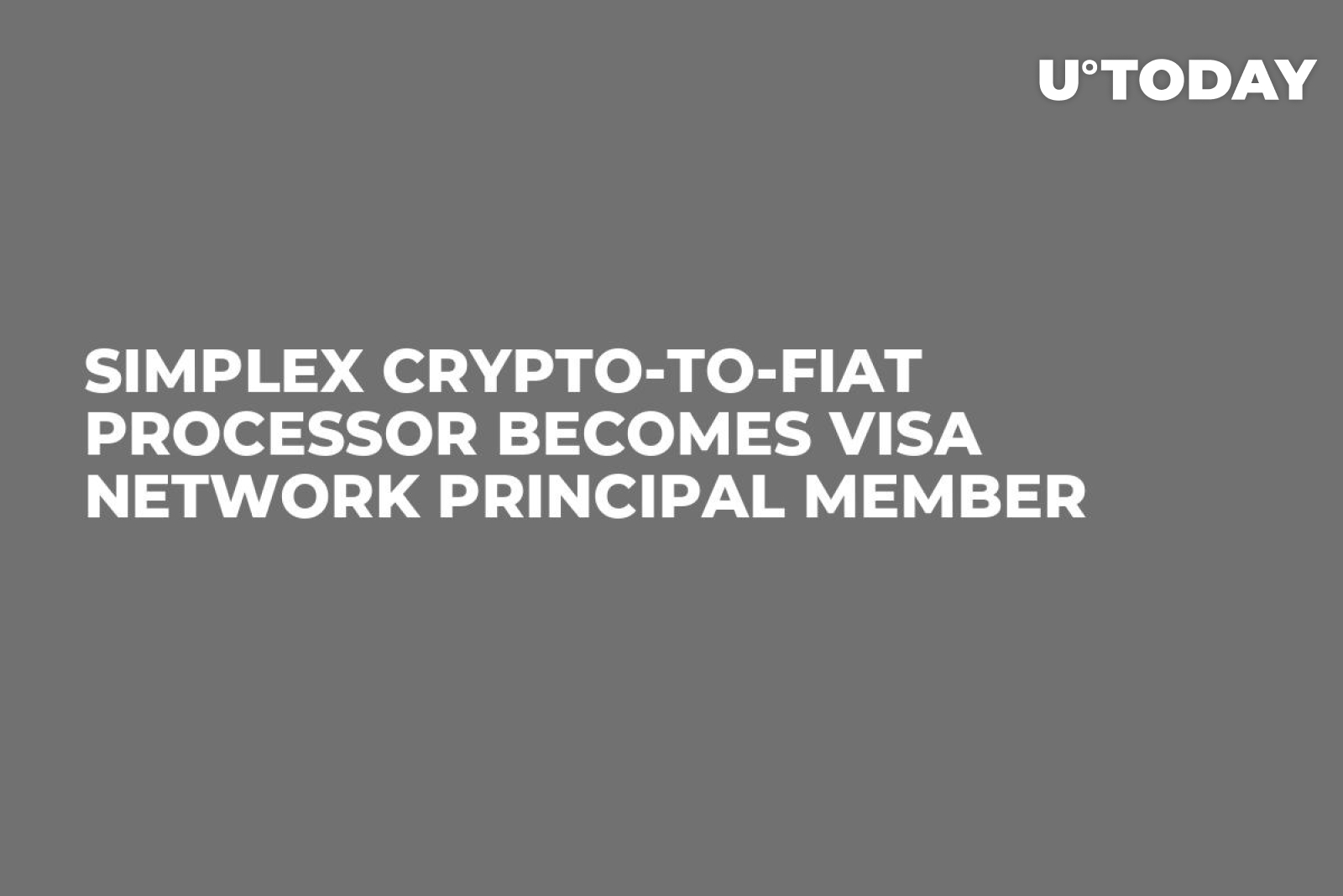 Simplex Crypto-to-Fiat Processor Becomes Visa Network Principal Member ...