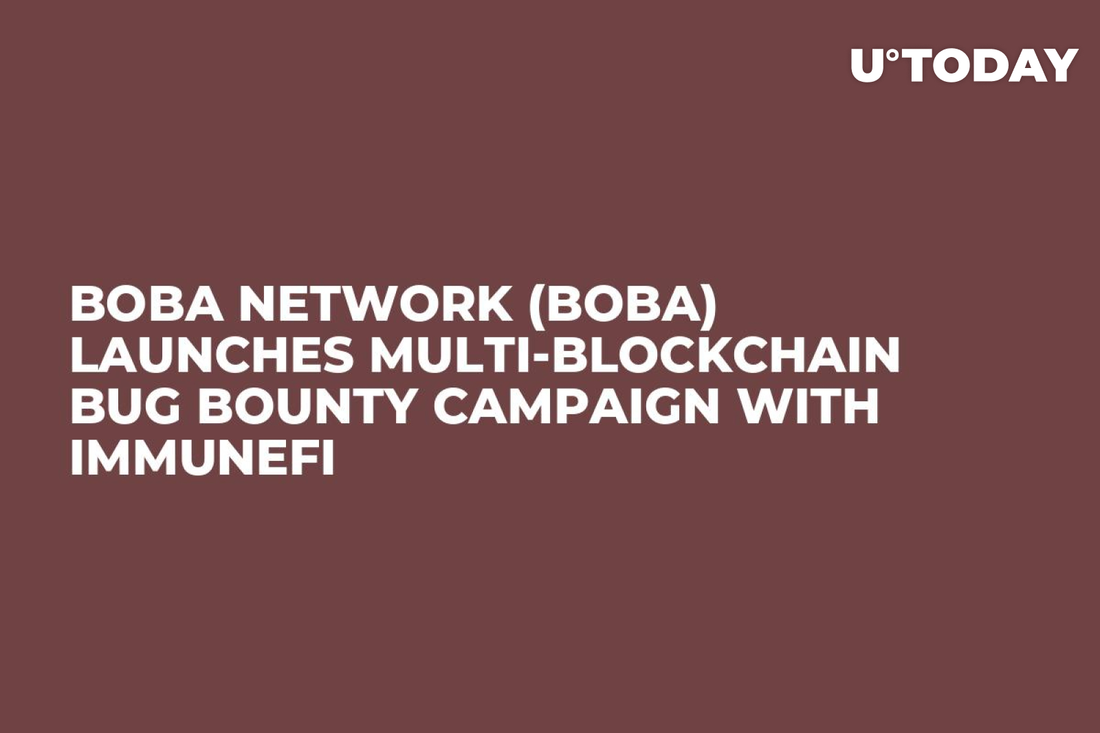 Boba Network (BOBA) Launches Multi-Blockchain Bug Bounty Campaign with ...