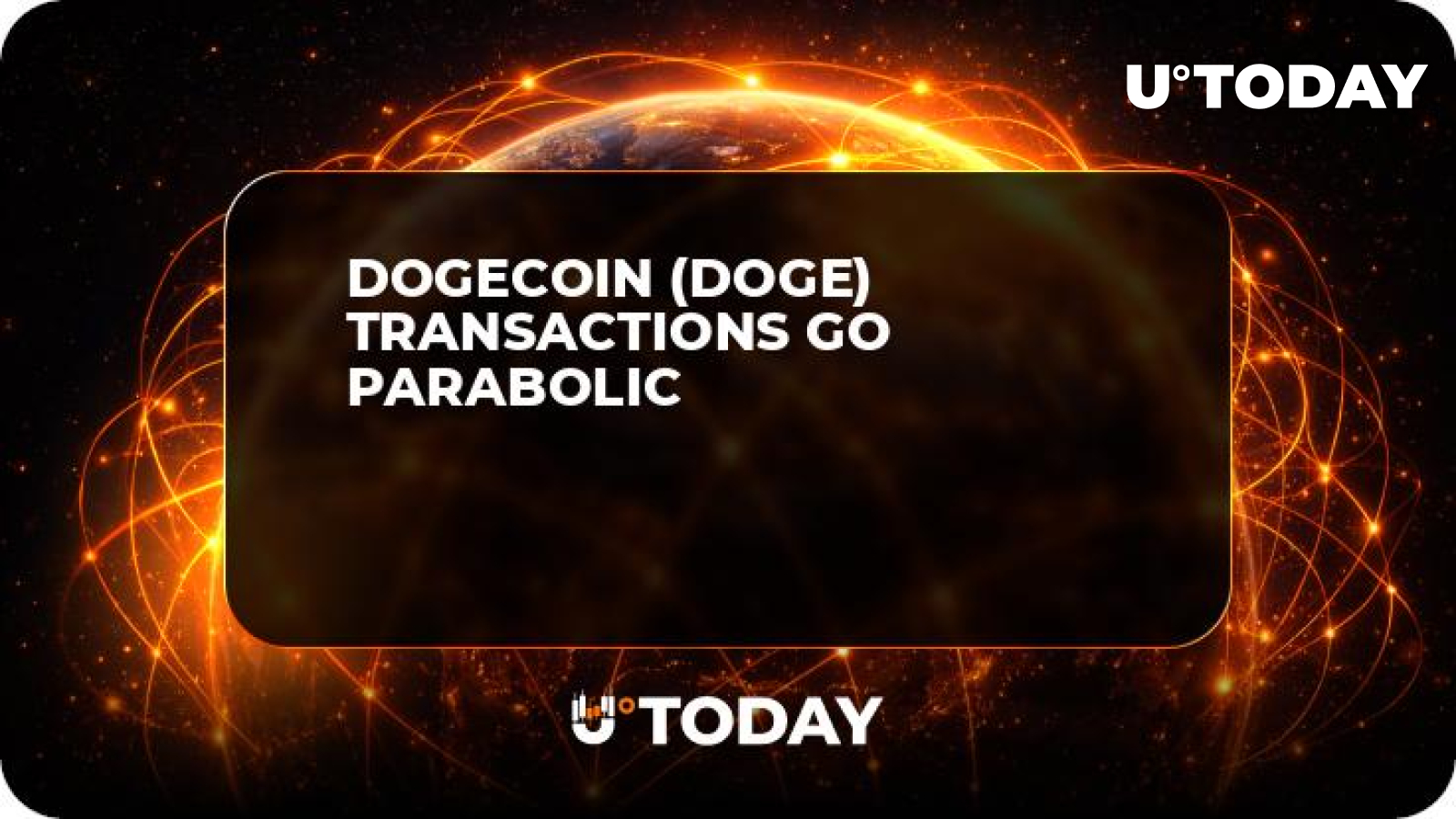 Dogecoin (DOGE) Transactions Go Parabolic - U.Today