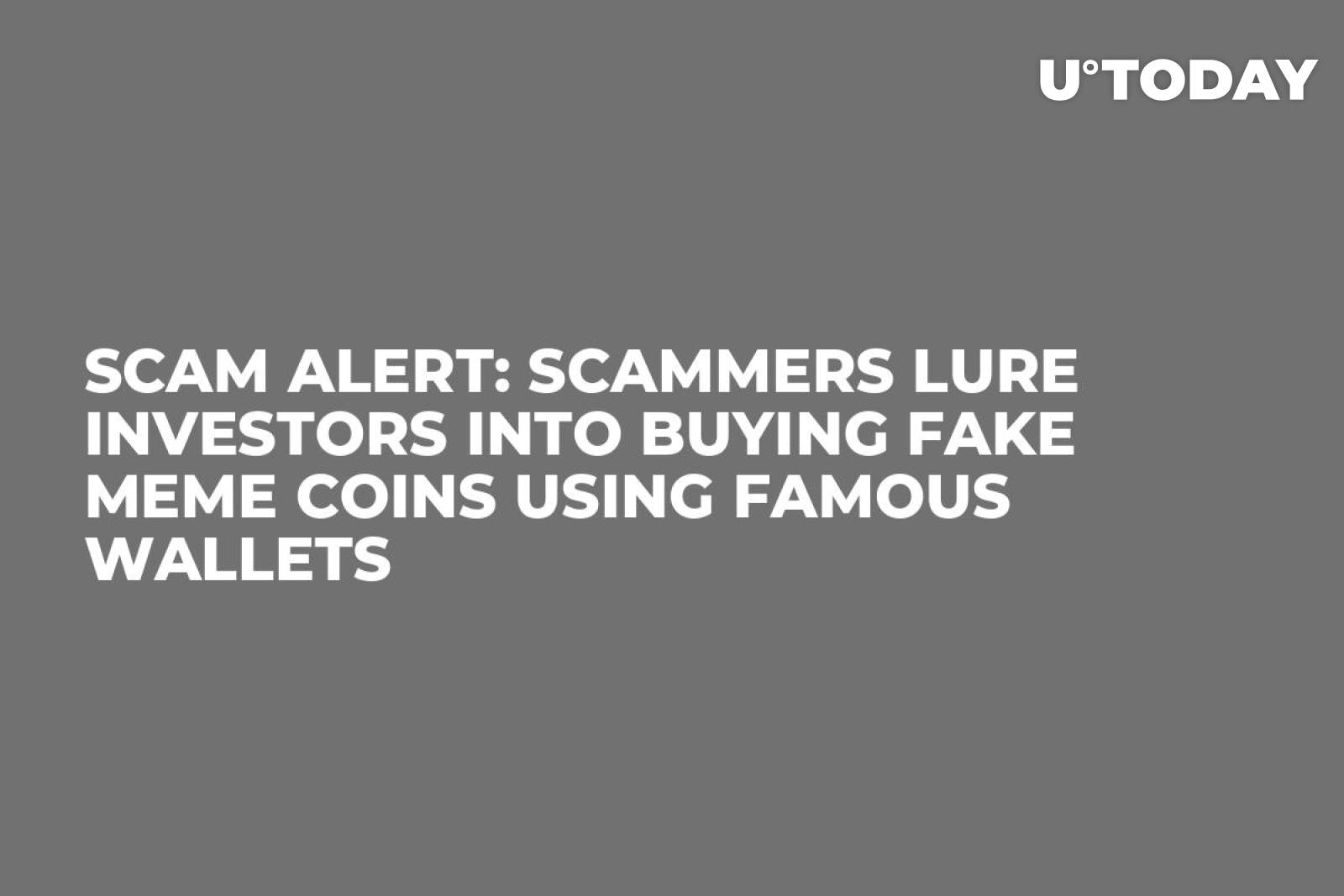 Scam Alert: Scammers Lure Investors into Buying Fake Meme Coins Using ...