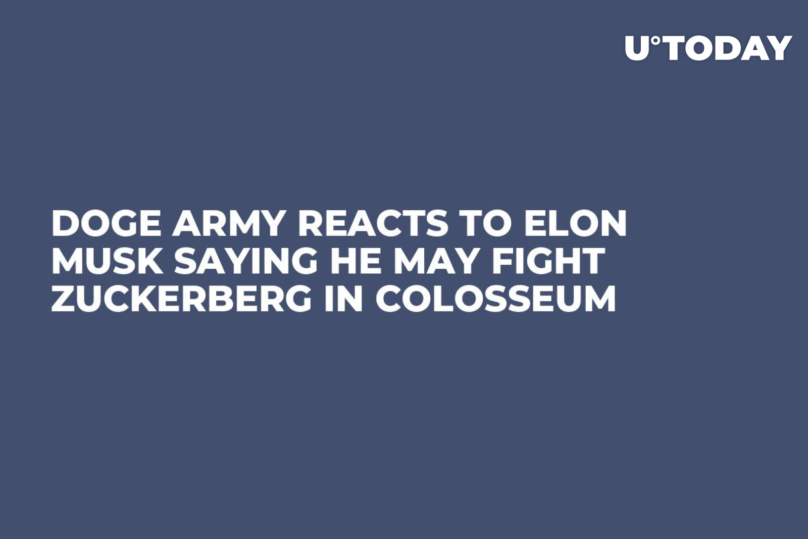 DOGE Army Reacts to Elon Musk Saying He May Fight Zuckerberg in ...