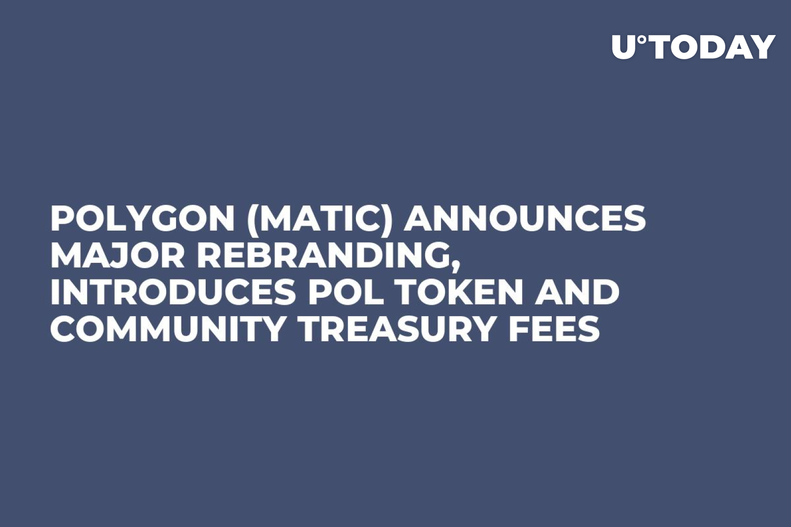 Polygon (MATIC) Announces Major Rebranding, Introduces POL Token and ...