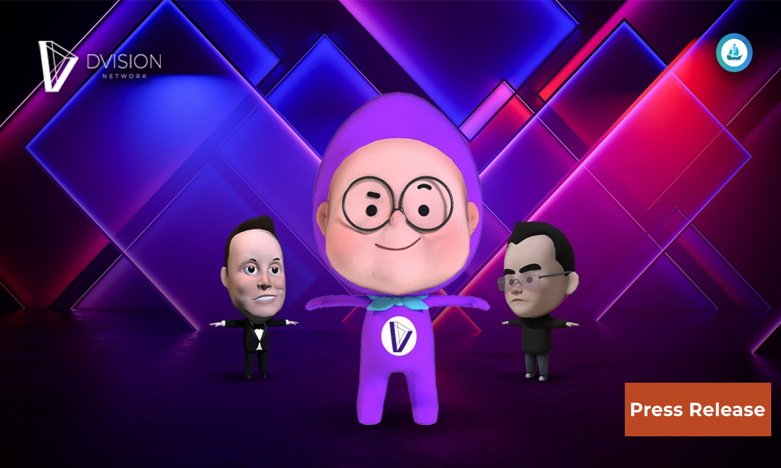 Dvision Network Reveals First NFT Character from Limited Edition Series