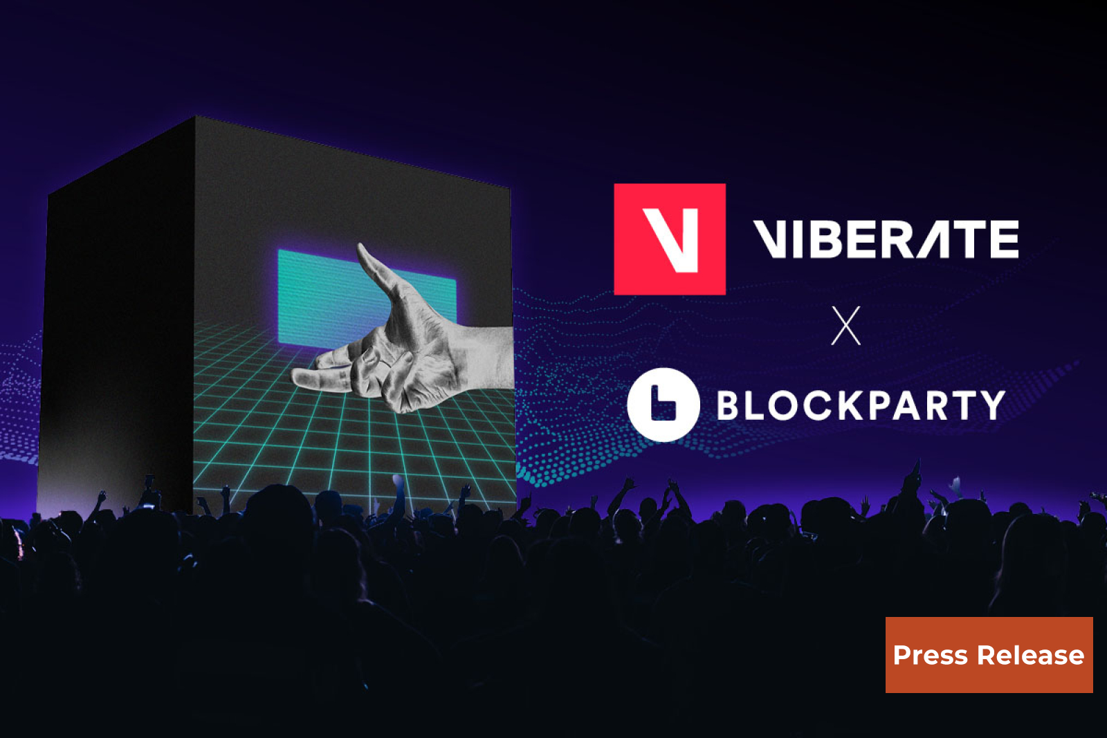 Viberate Teams Up With Blockparty to Premiere World’s First Live Gig NFT