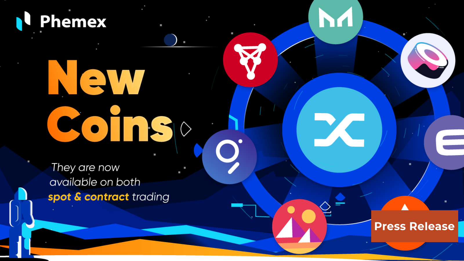 Phemex Brings Back XRP and Introduces 8 New Coins