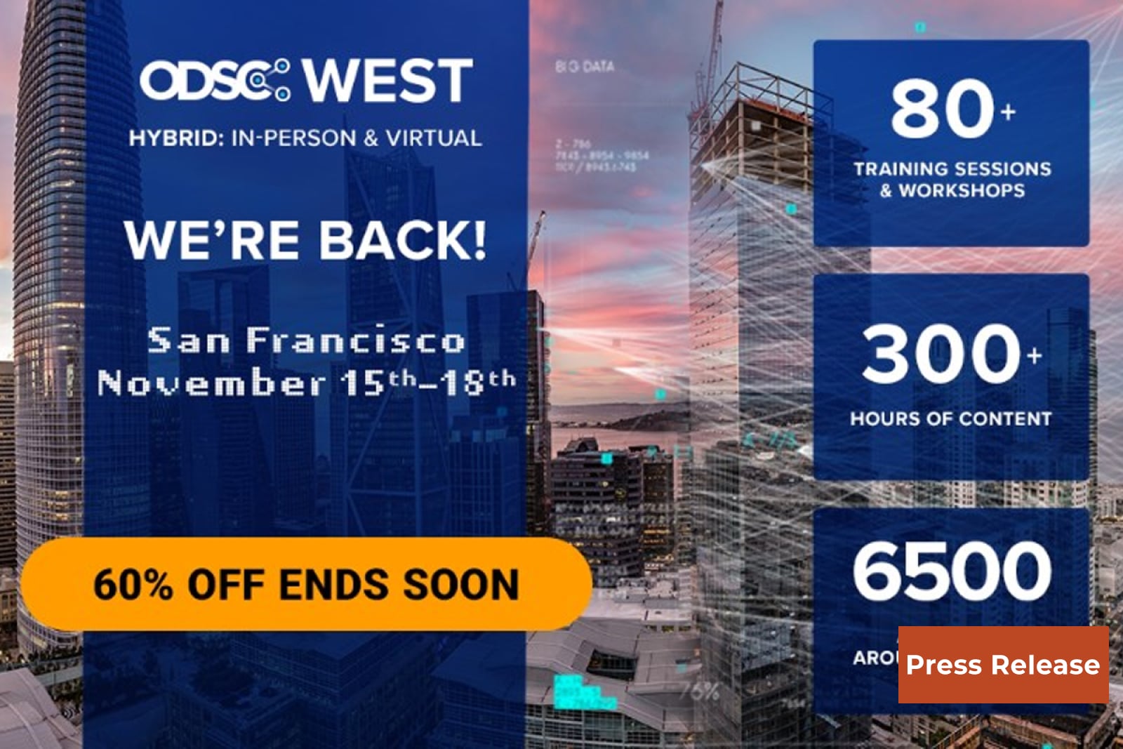 ODSC West 2021 to Become the Largest Hybrid Data Science and Machine ...