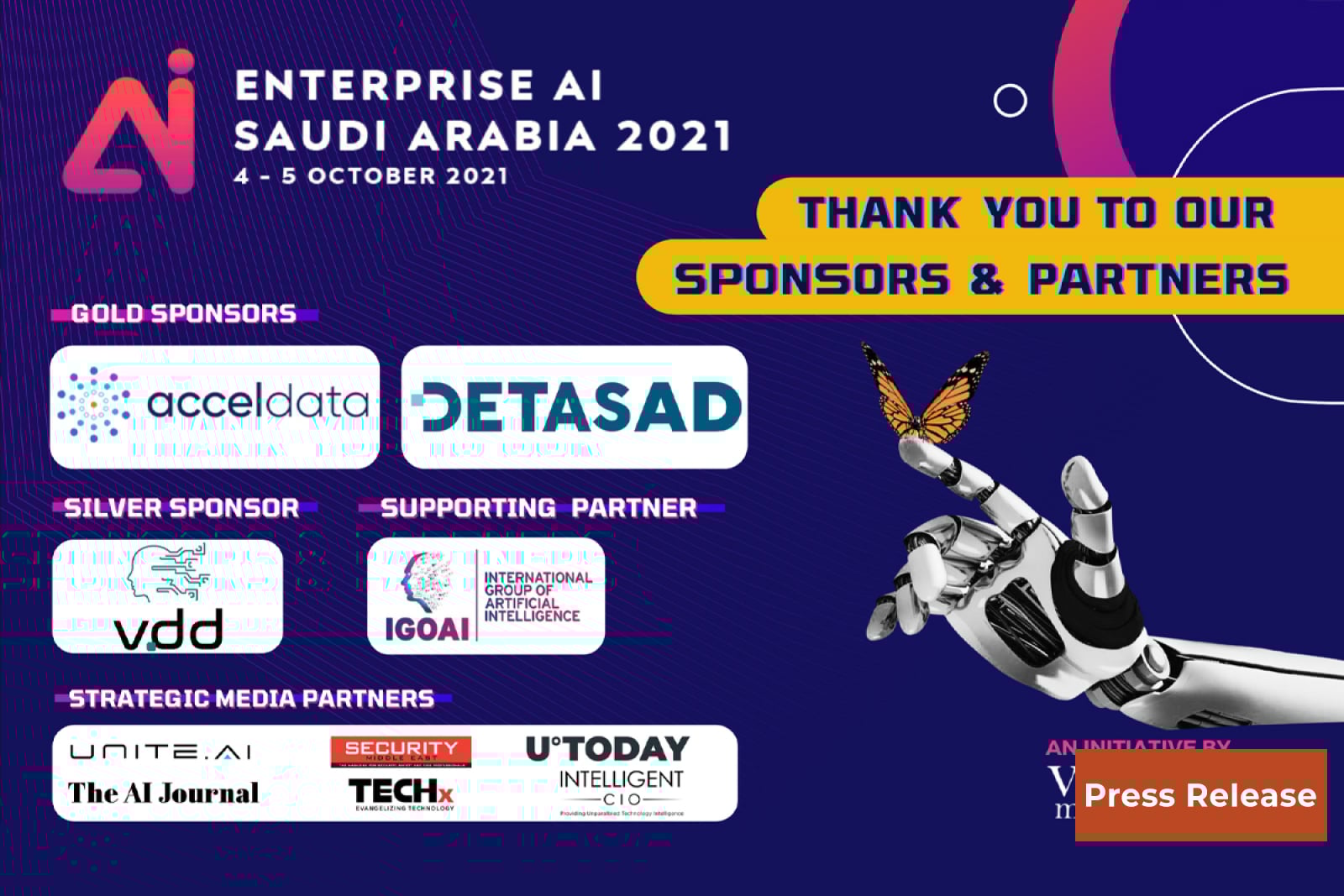 Summary of the 2-day Virtual Summit Enterprise AI Saudi Arabia 2021