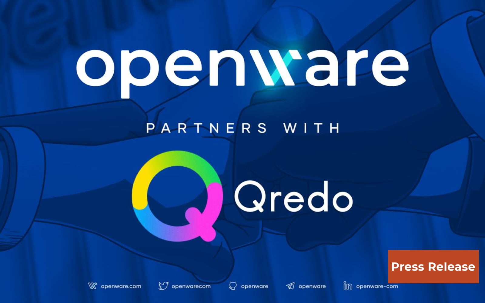 Openware Partners with Qredo to Power Crosschain Settlement on the Yellow Network
