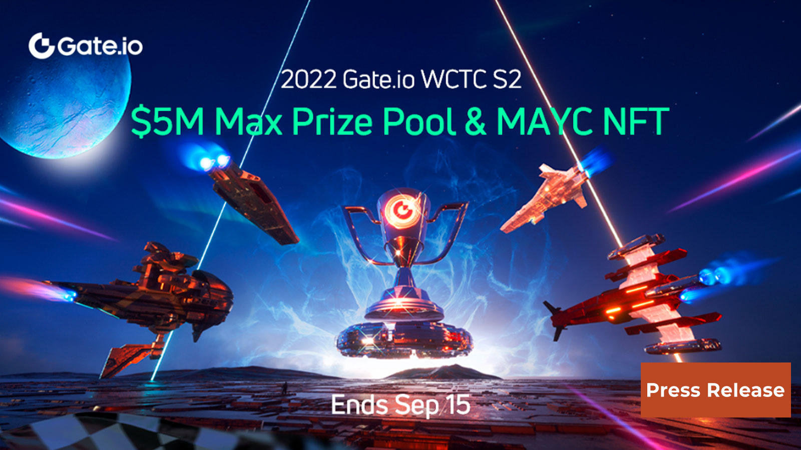 $5 Million Max Prize Pool, MAYC NFTs & More up for grabs in Gate.io's ...