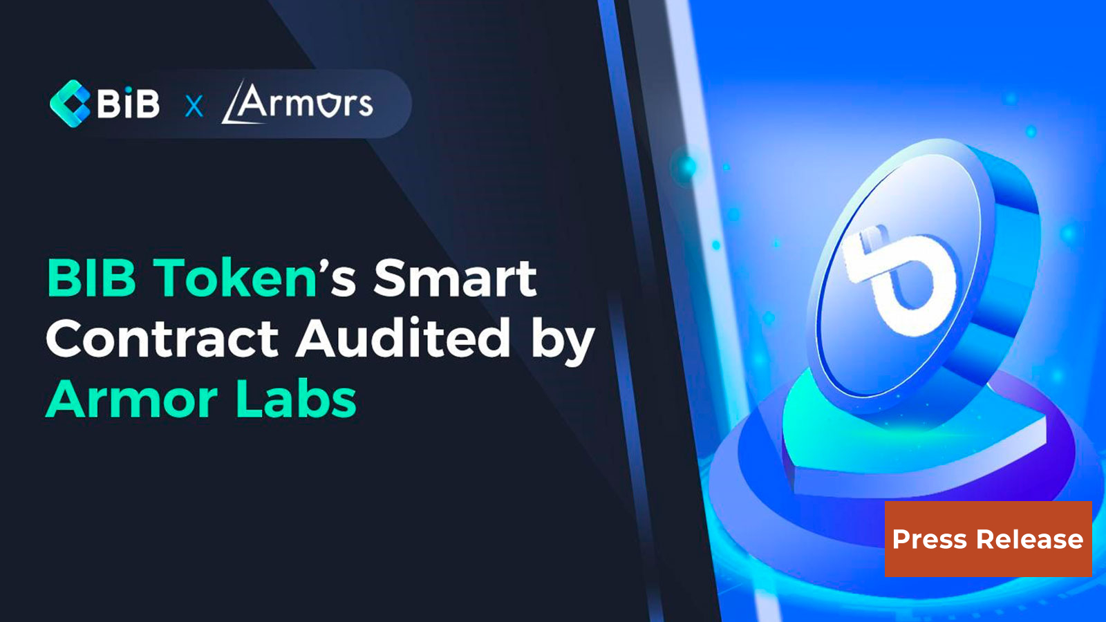 BIB Token (BIB) Excellently Passed Smart Contract Audit by Armors Labs