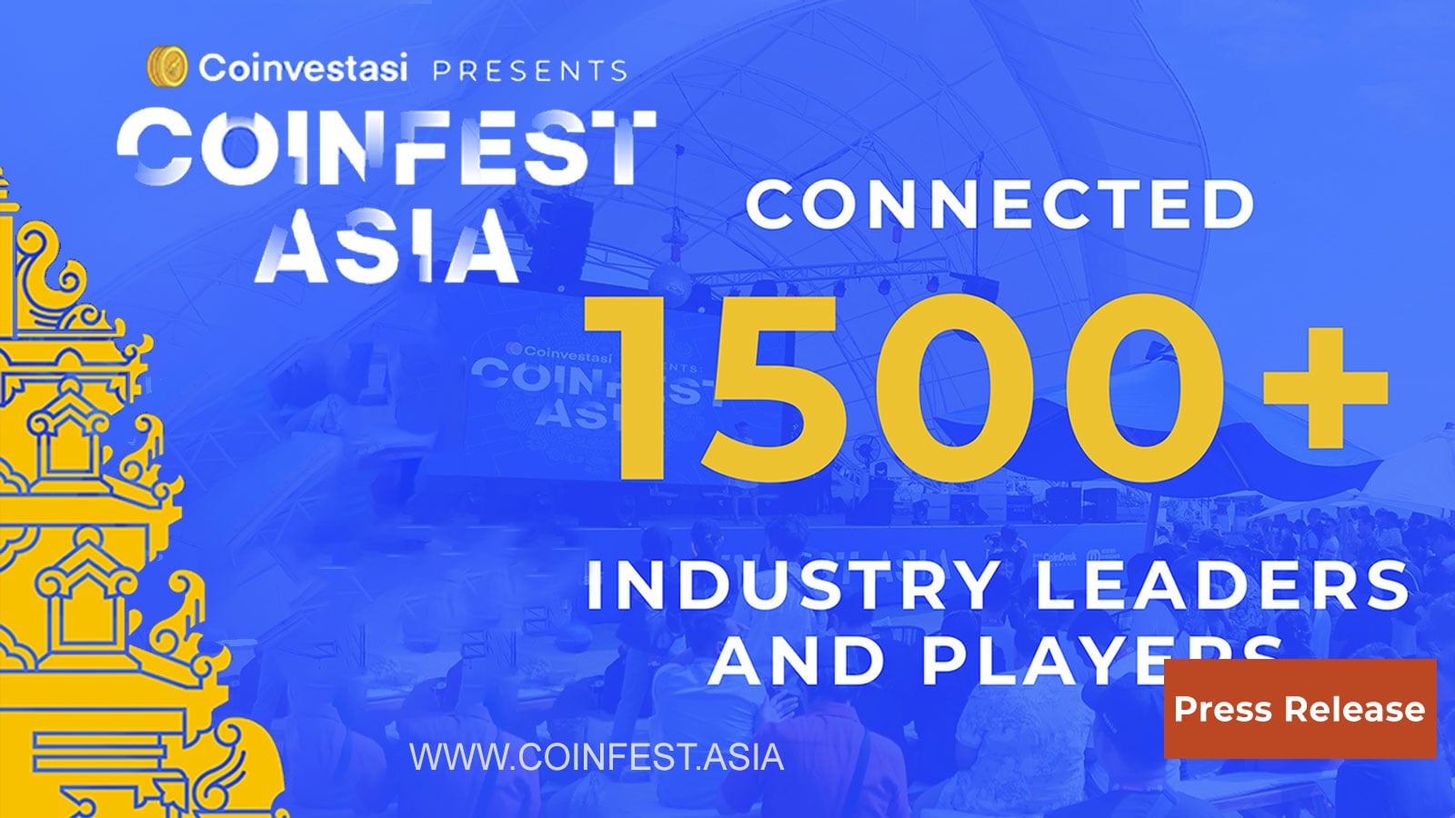 Coinfest Asia Crypto Festival was a Big Success! Attended by 1.500 ...