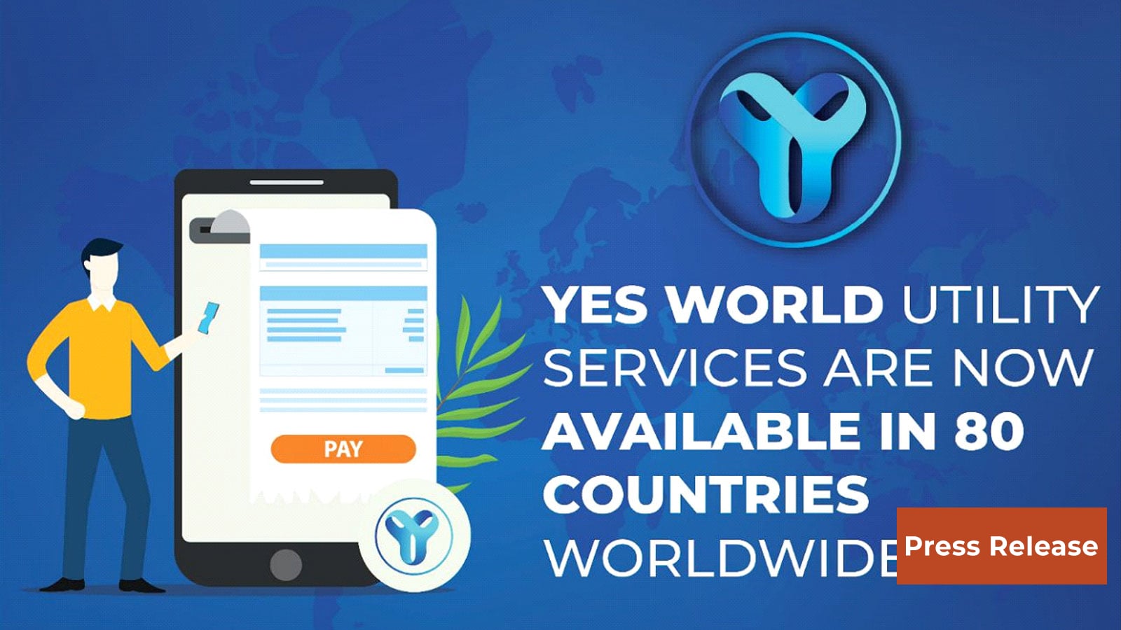 YES WORLD Launches Crypto Utility, Now Use YES WORLD Token in 80 Countries
