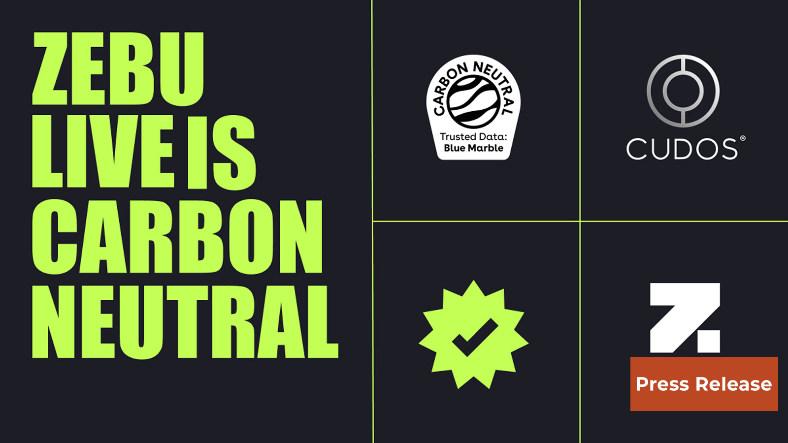 Zebu Live Conference Officially Certified Carbon Neutral