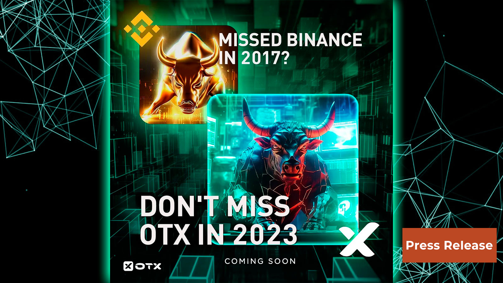 Missed BINANCE Don’t Missed OTX-Open Trade Exchange
