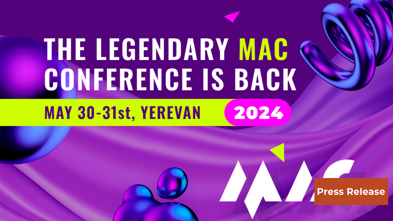 The largest MAC conference in Eastern Europe is back! 2500 ...