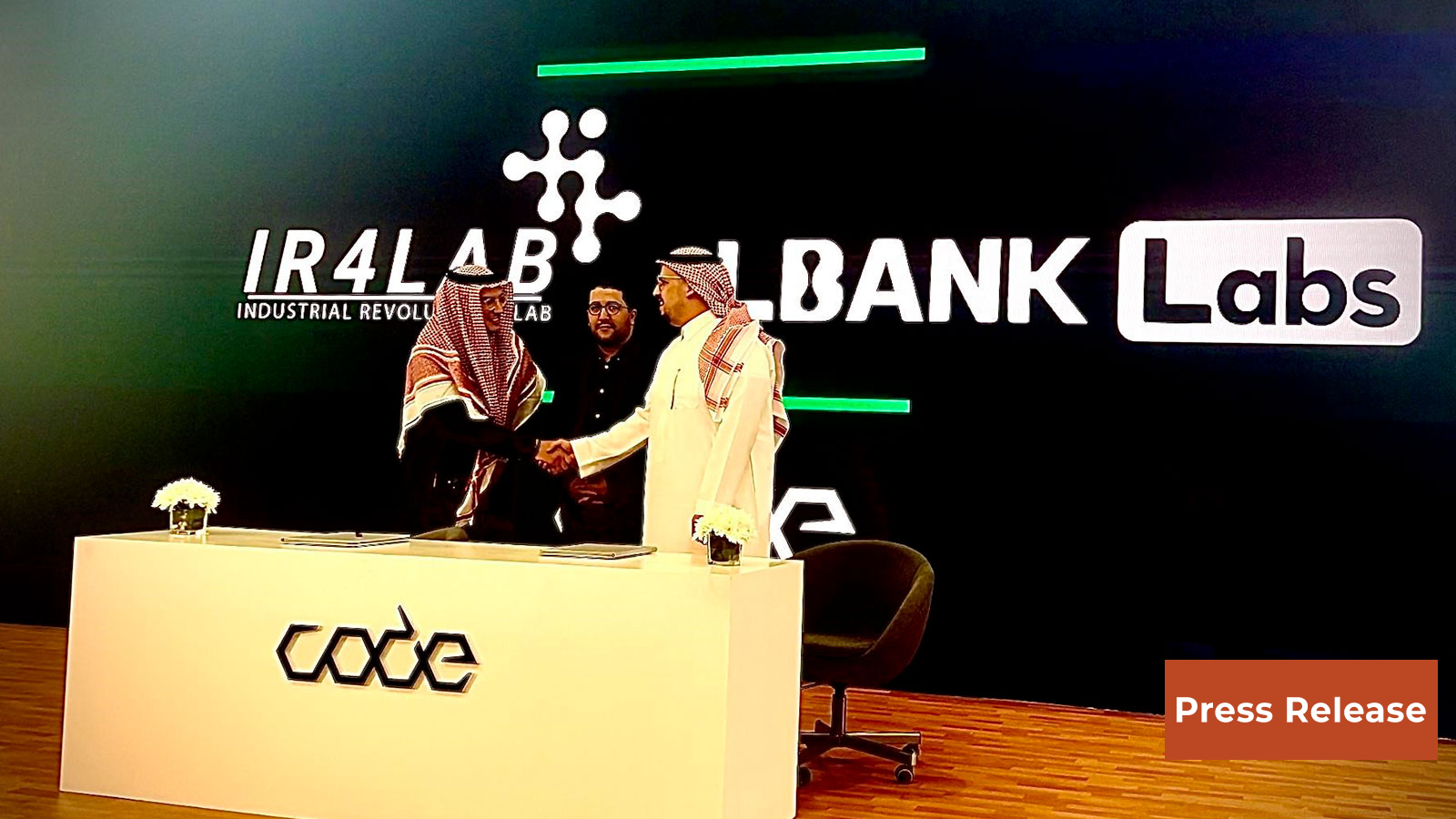 LBank Labs and IR4Lab Forge Strategic Partnership to Propel Saudi Arabia's Tech Ecosystem at ...