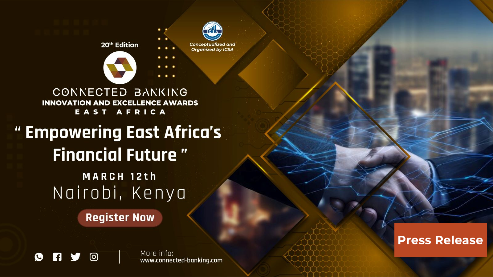 20th Edition Connected Banking Summit – Innovation & Excellence Awards ...