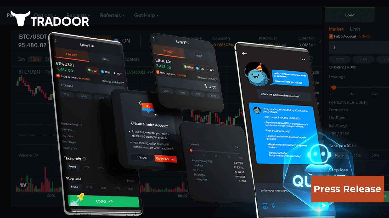 Tradoor Raises $1.9M to Launch ‘Quant,’ an AI Agent Bringing Quantitative Trading To Every Pocket