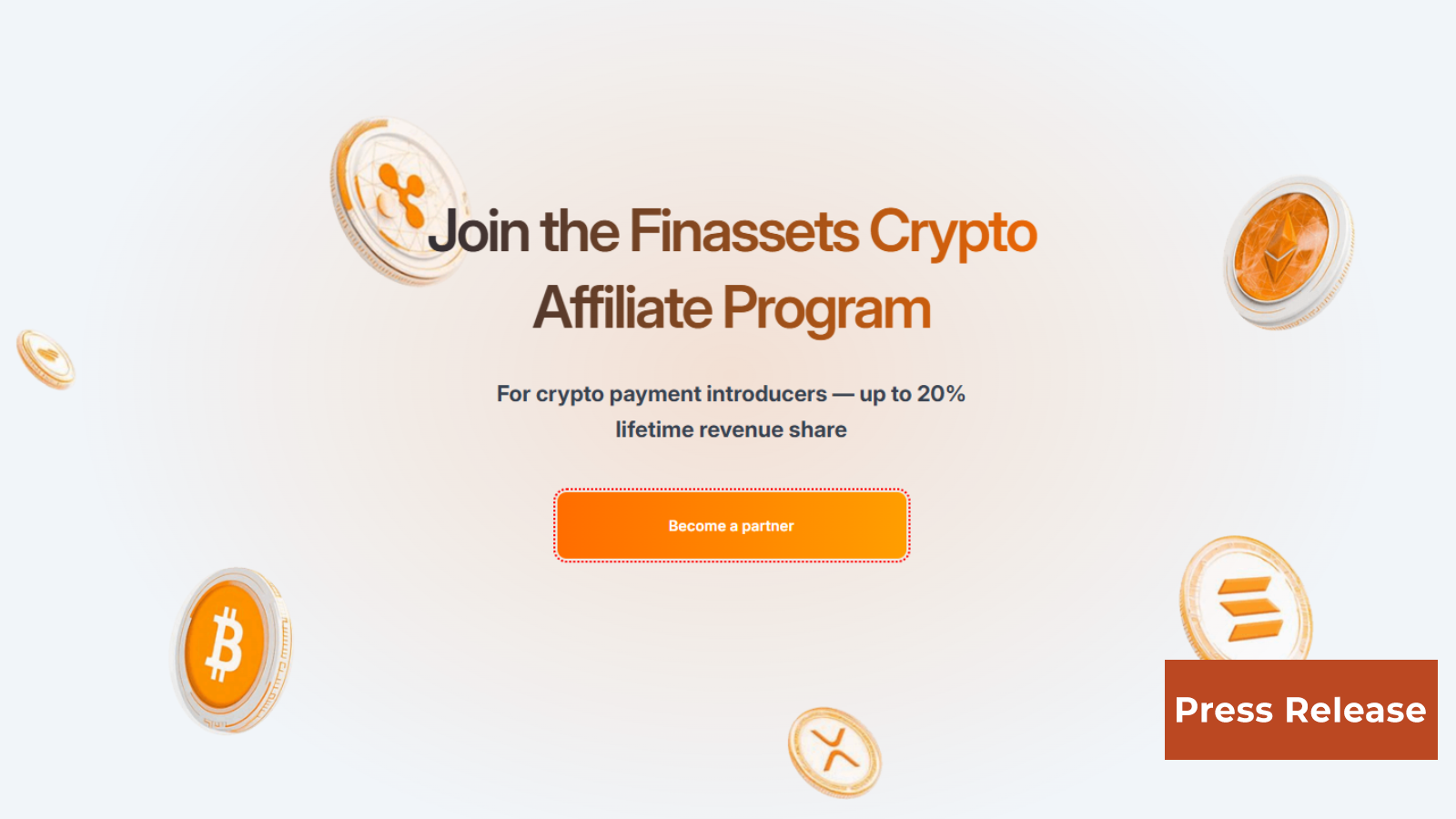New High-Paying Crypto Affiliate Program Launched by Finassets: 20% ...