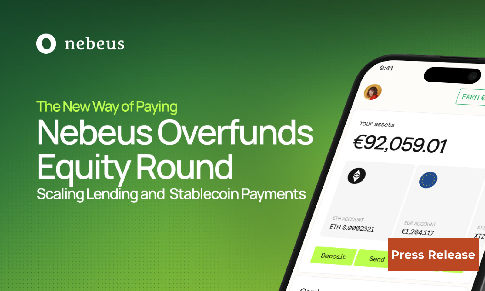 Nebeus Overfunds Equity Crowdfunding Campaign with €3.6M Raised ...