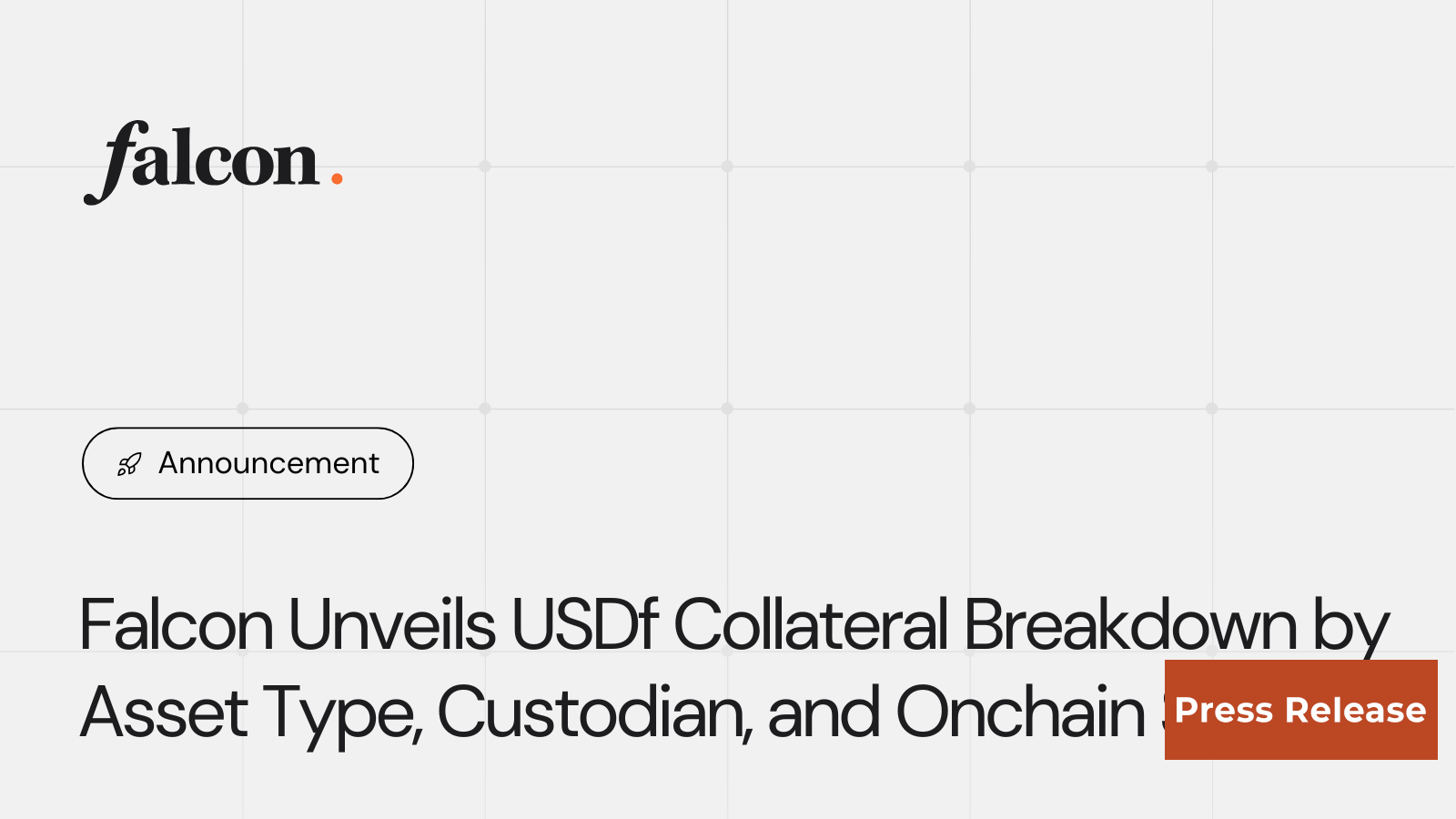 Falcon Finance Launches New Transparency Dashboard Providing Full ...