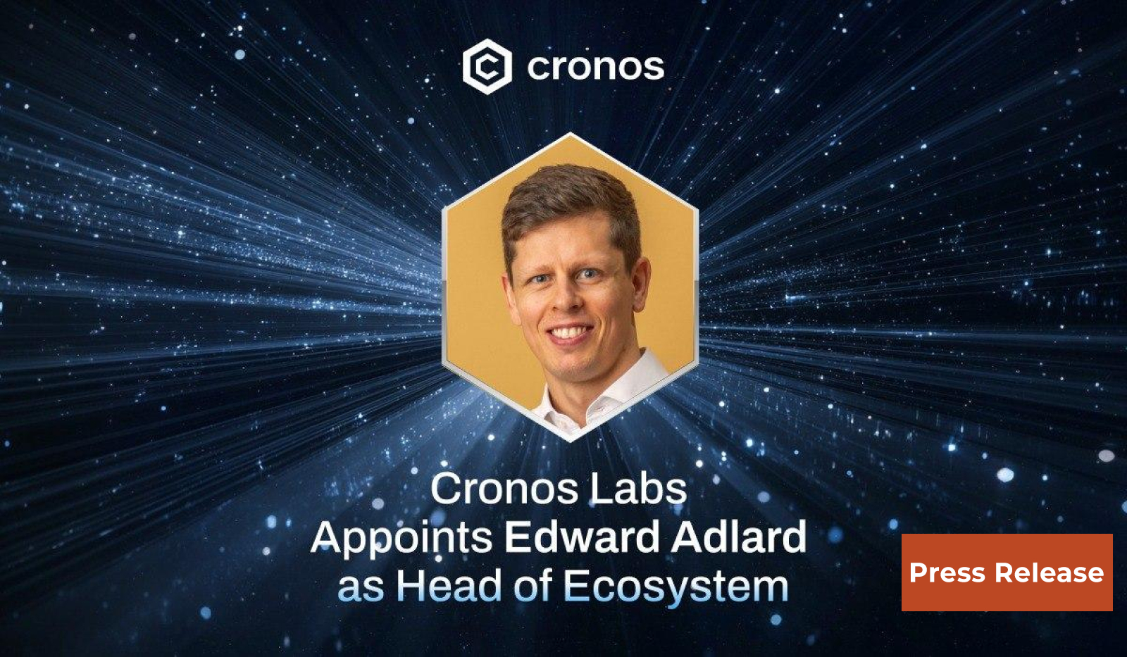 Cronos Labs Appoints Edward Adlard as Head of Ecosystem