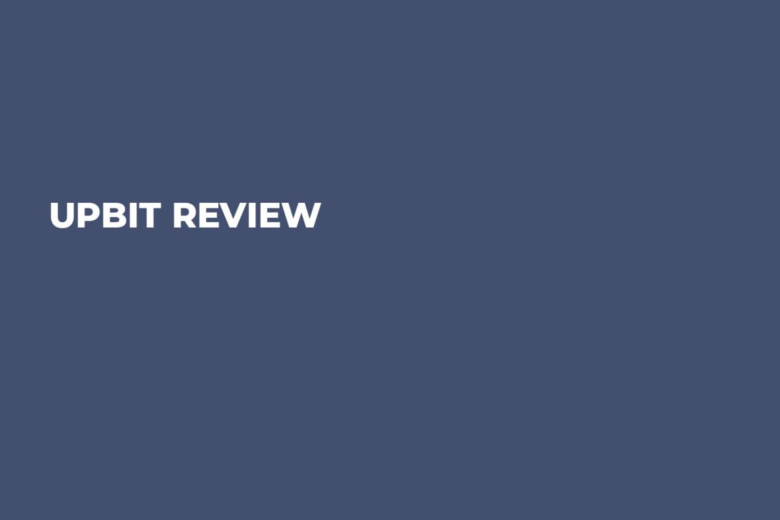 UpBit Review - U.Today
