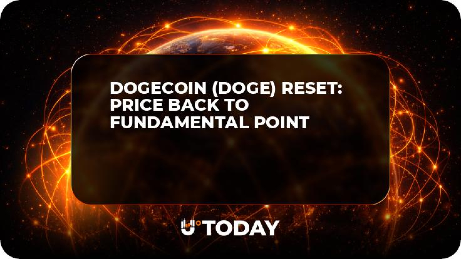 Dogecoin (DOGE) Reset: Price Back to Fundamental Point - U.Today